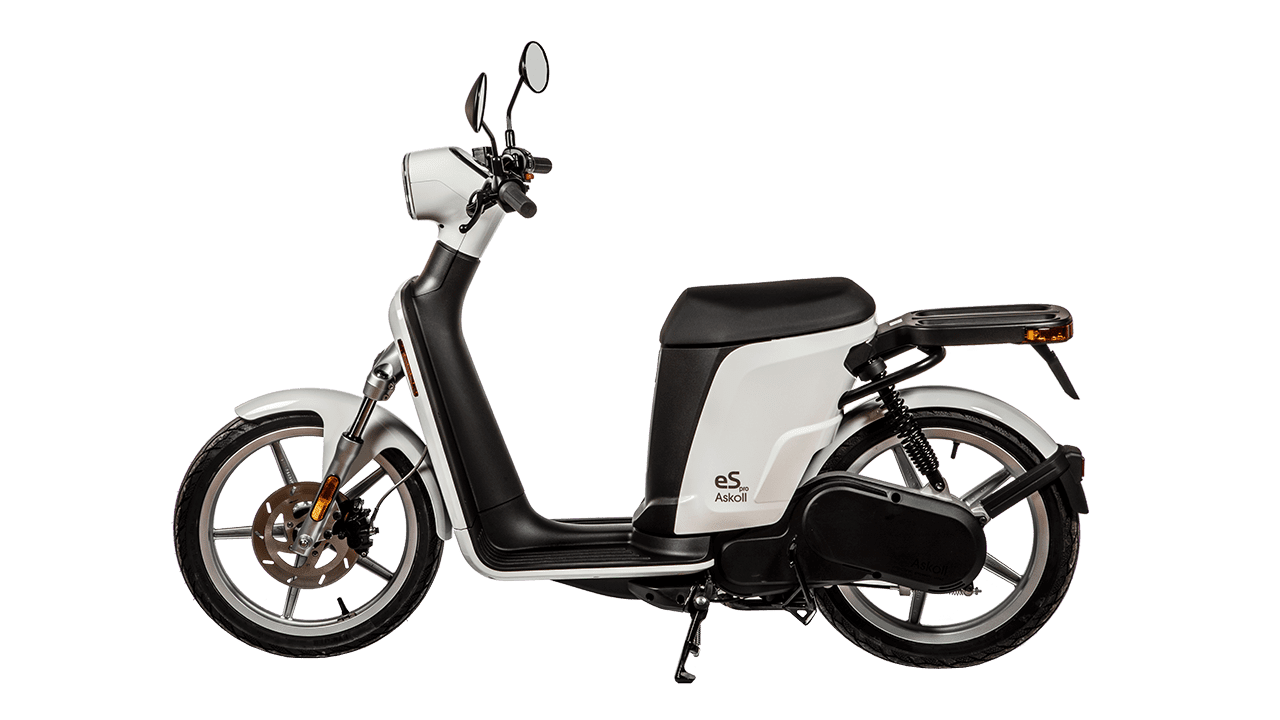 Професионалeн скутер Askoll esPro 70, Бял | Askollelectric.bg
